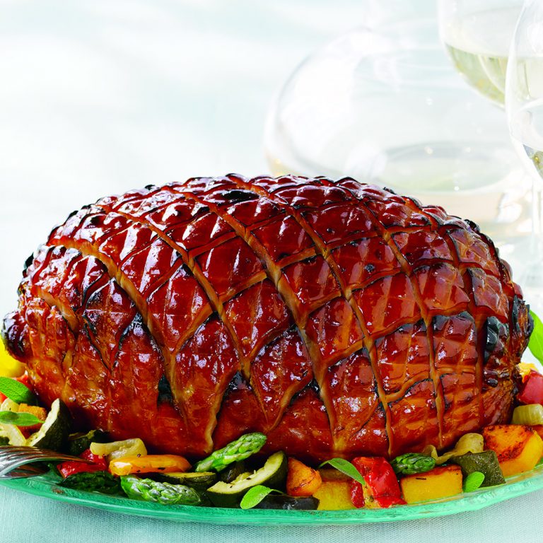 Baked Honey Maple Smoked Ham – Brandt Meats