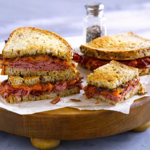 Corned Beef Grilled Cheese – Brandt Meats